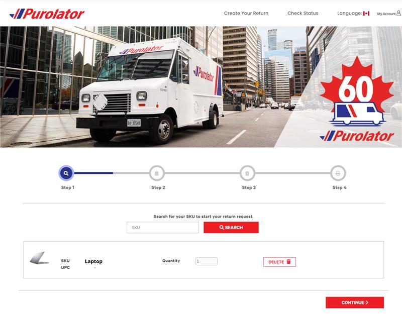 Returns Management | Purolator
