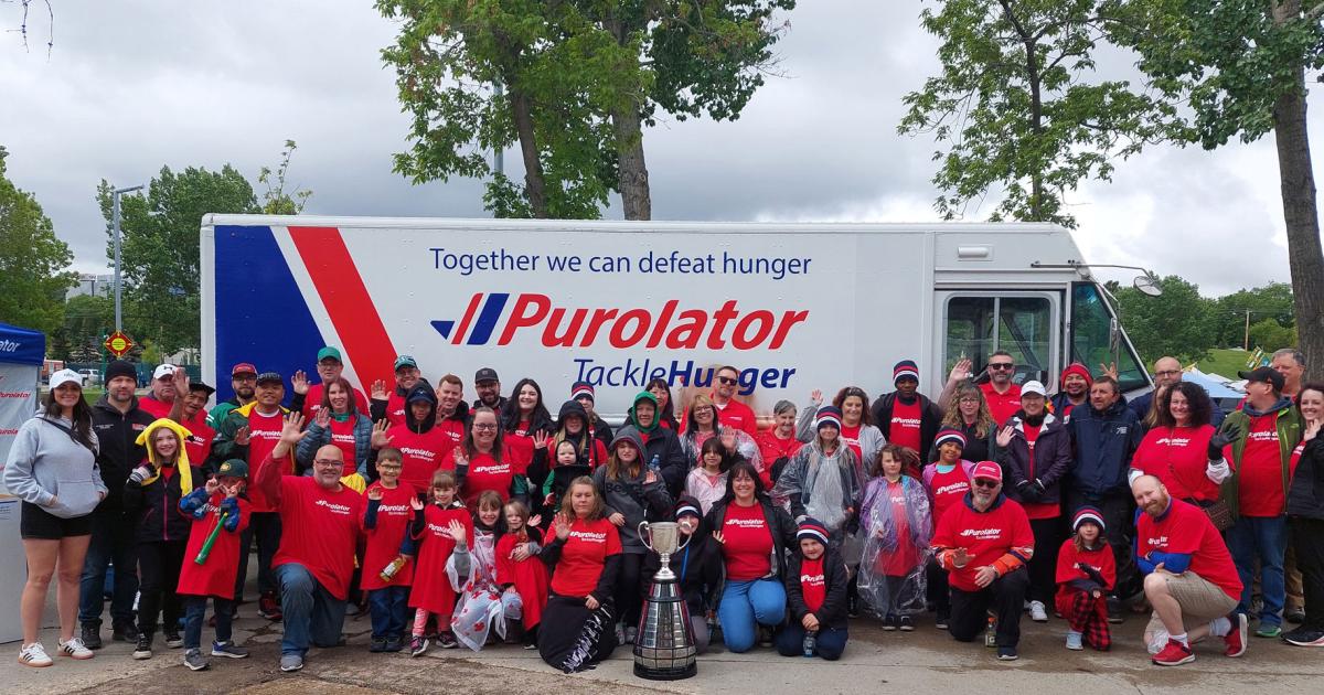 Purolator Tackle Hunger delivers record almost 2.4 million pounds of ...