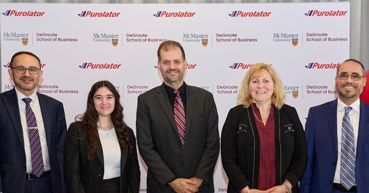 Purolator’s partnership with McMaster University will advance ...